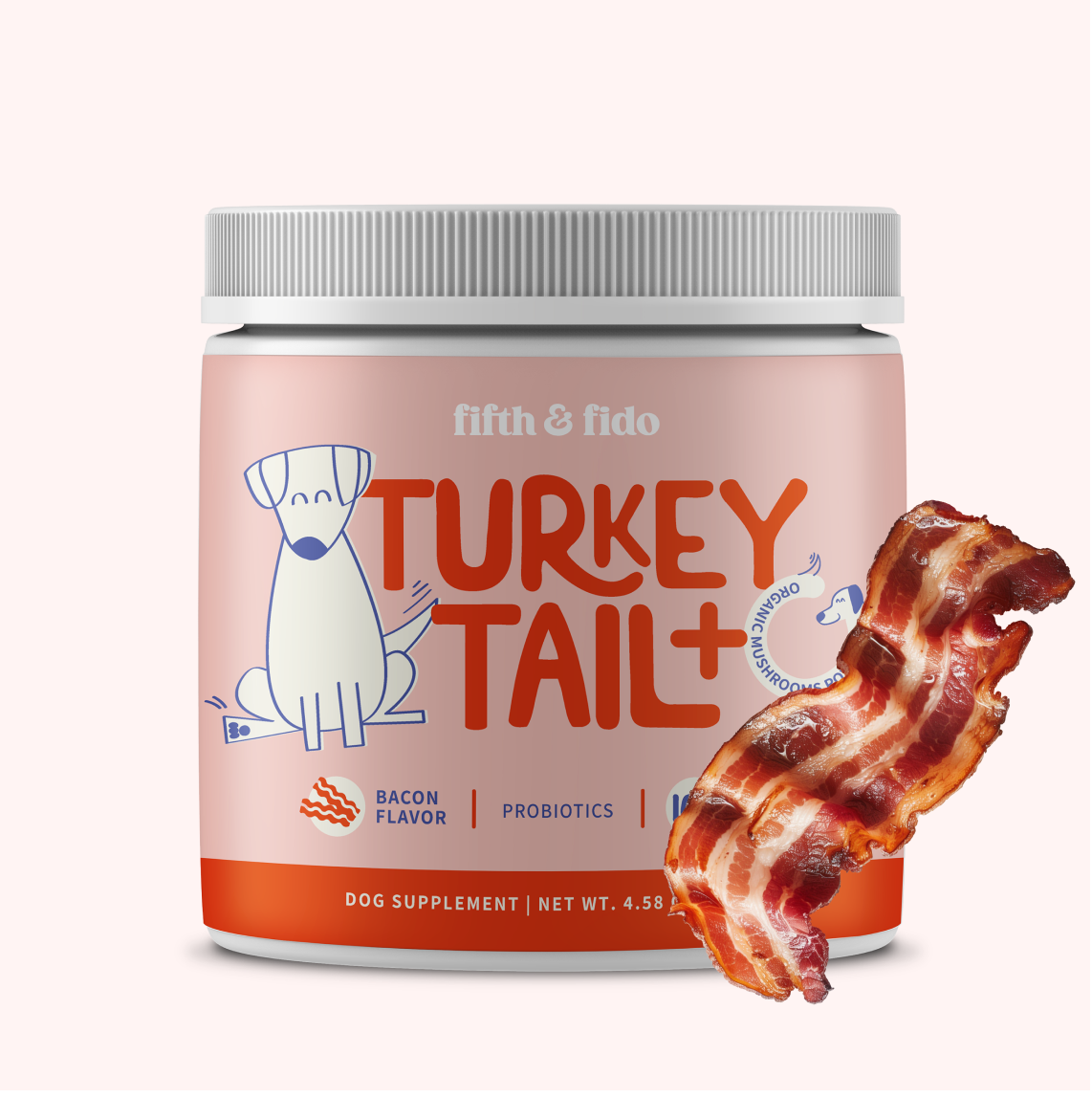 Turkey Tail Mushroom + Probiotic Formula – Fifth & Fido